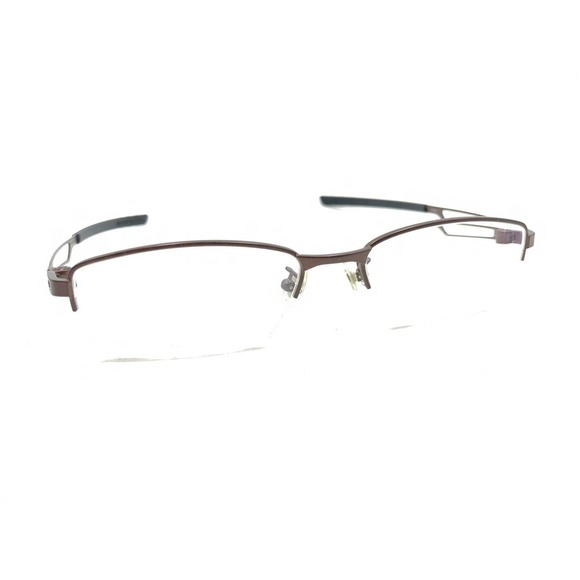 Oakley | Accessories | Oakley Half Track Ox337254a Brown Metal Half Rim ...